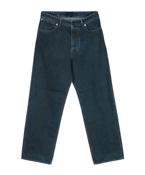 Stone Island Straight Leg Denim Trousers - No