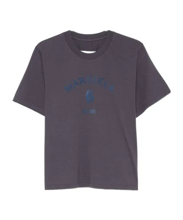 MAISON MARGIELA T-shirt With Signature Stitching - No