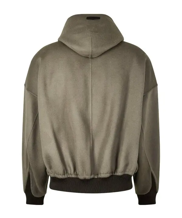 Fear Of God Hooded Baseball Jacket