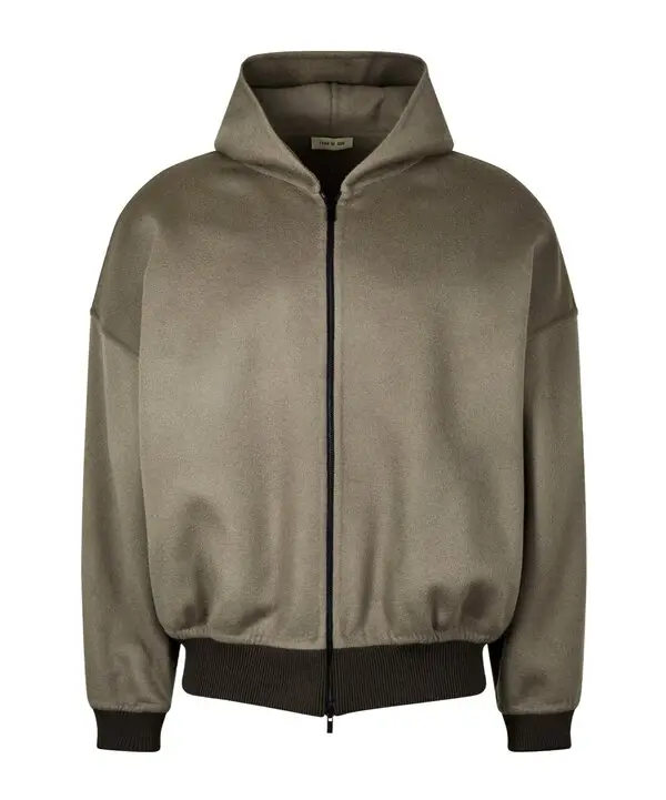 Fear Of God Hooded Baseball Jacket