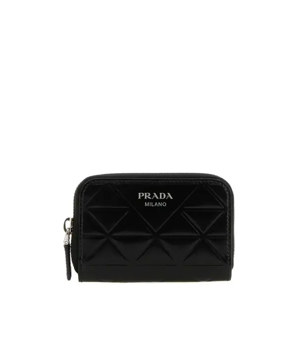 Prada Logo-detailed Zipped Wallet