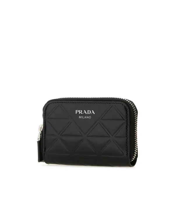 Prada Logo-detailed Zipped Wallet