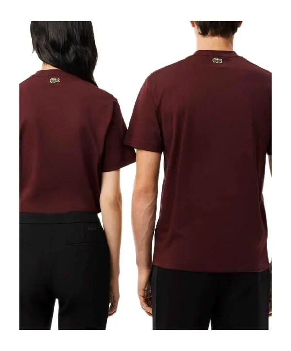 Lacoste Logo Short Sleeve T-shirt - Brown