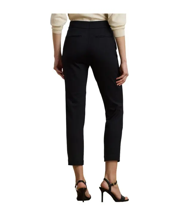 Ralph Lauren Solid Color Straight Leg Trouser