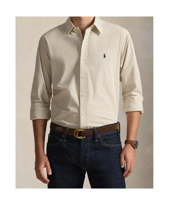 Polo Ralph Lauren Striped Button-down Shirt - Brown