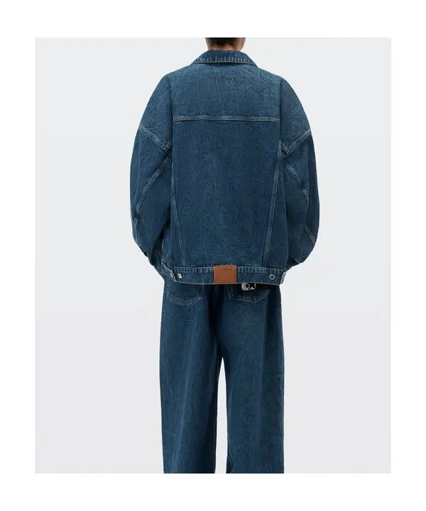 Alexander Wang Hotfix-logo Denim Jacket