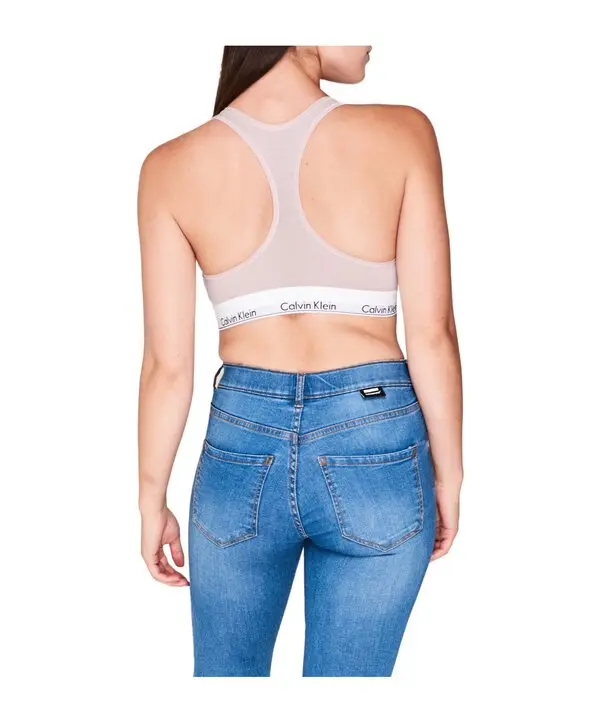 Calvin Klein Ribbed Racerback Bralette