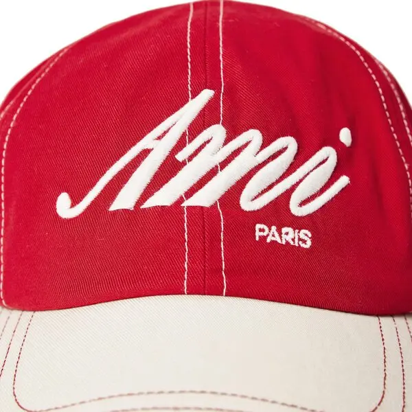 AMI Paris Colorblock Baseball Cap