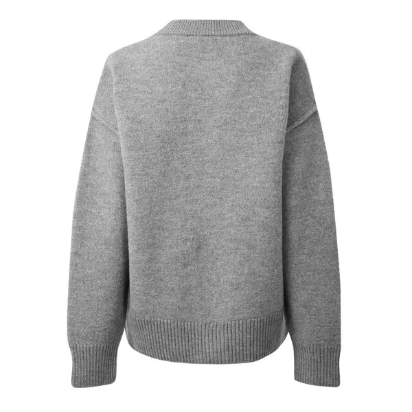 AMI Paris Crewneck Knit Cardigan
