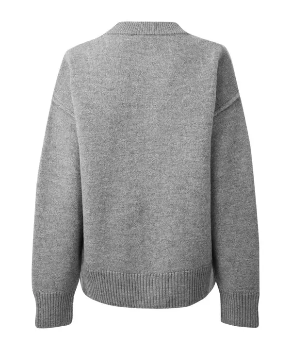 AMI Paris Crewneck Knit Cardigan