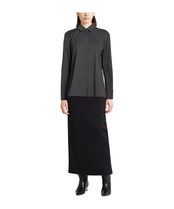 Max Mara Minimalist Solid-color Shirt