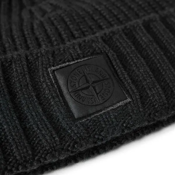 Stone Island Rib-knit Beanie