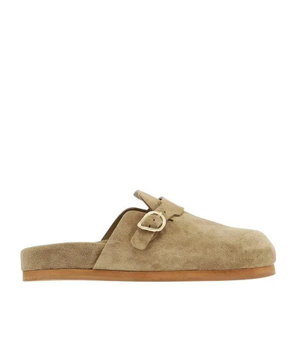 ANCIENT GREEK SANDALS Solid Color Mule Clogs