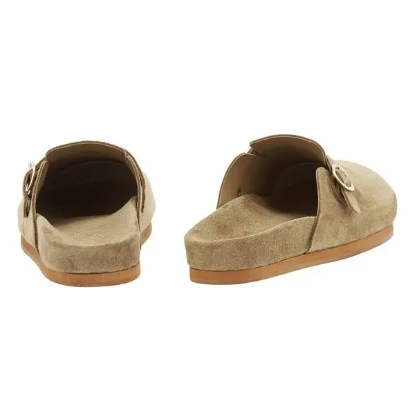 ANCIENT GREEK SANDALS Solid Color Mule Clogs