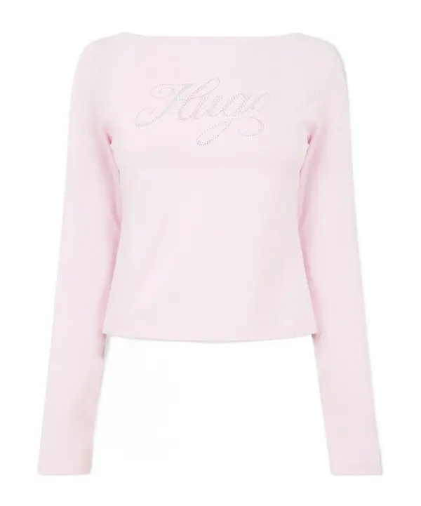 Hugo Boss Boatneck Long Sleeve Top