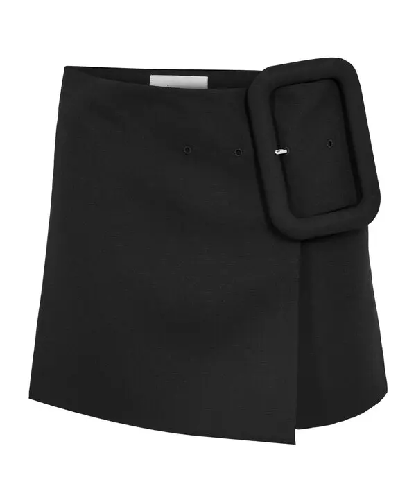 AMI Paris Mini Skirt - Black