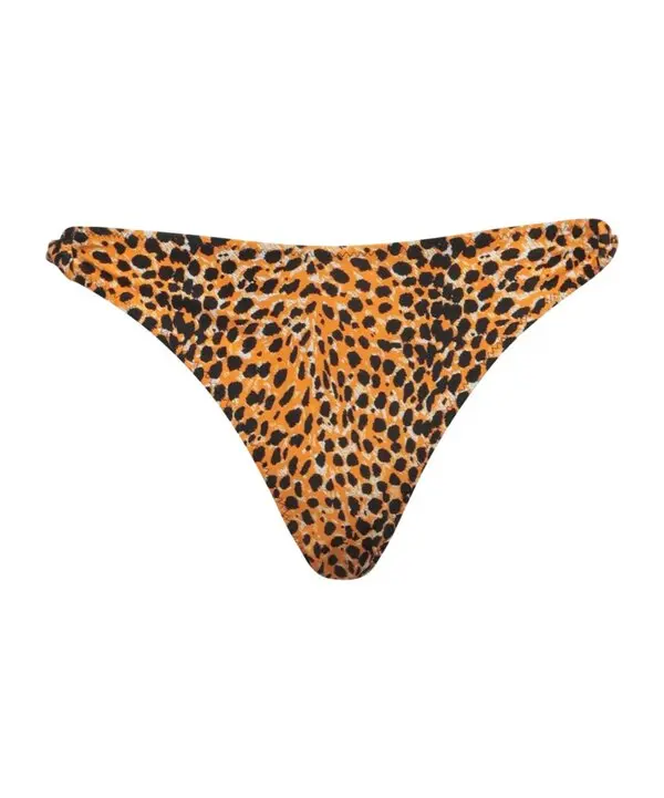 GANNI Leopard Print Bikini Bottoms