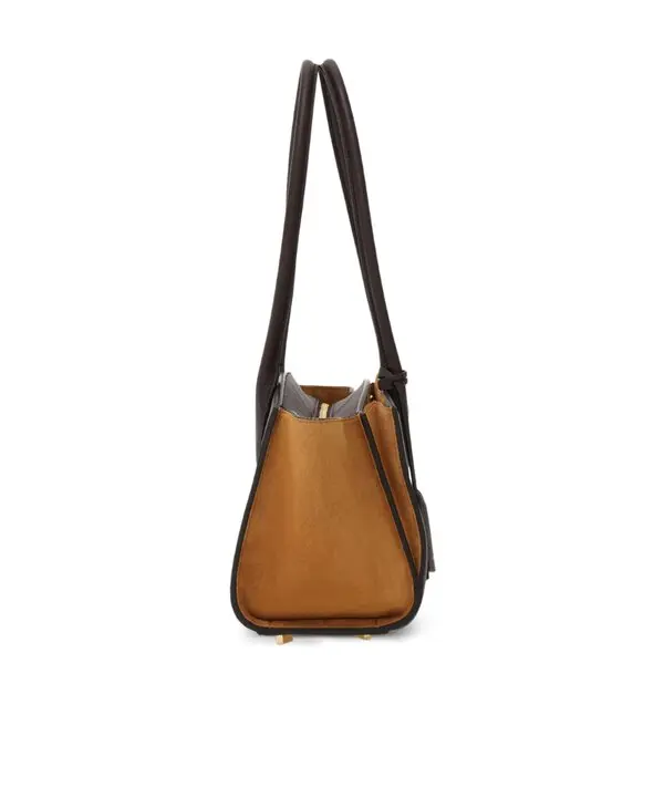 FERRAGAMO Dual-handle Shoulder Bag - Black
