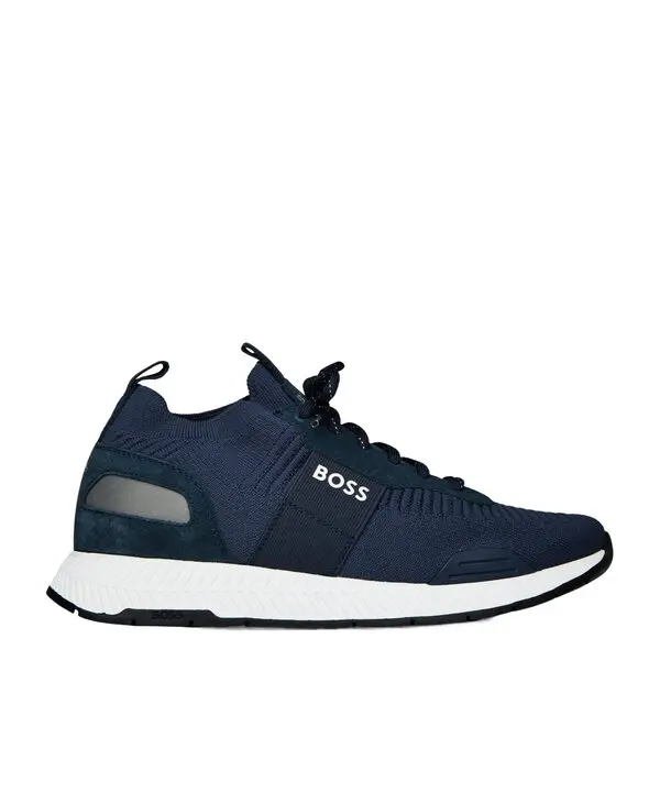 Hugo Boss Knit Running Sneakers - No
