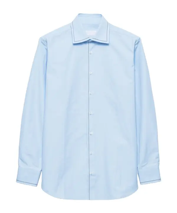 Prada Contrast-trim Classic Shirt