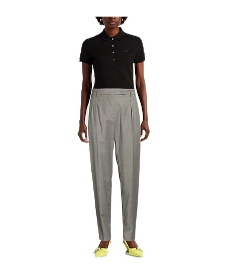 Max Mara Houndstooth Tapered Trousers