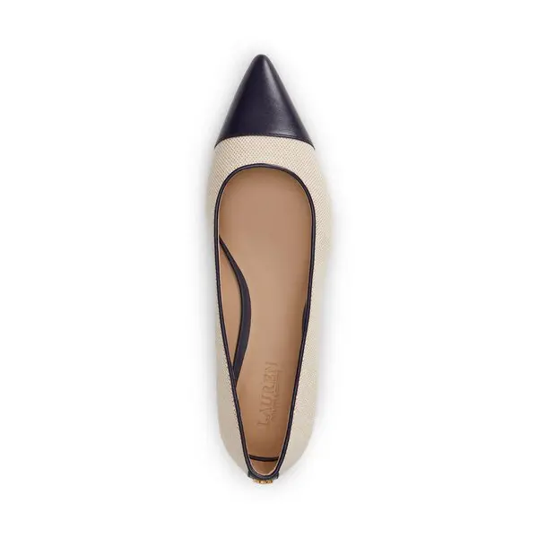 Ralph Lauren Solid Color Ballet Pumps