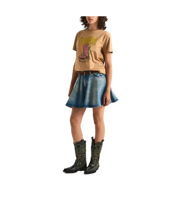 GANNI Shift Western Cowboy Boots