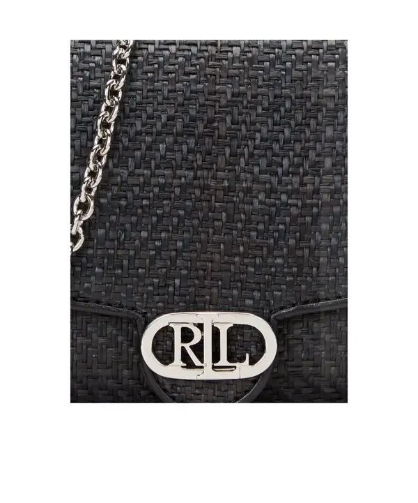 Ralph Lauren Woven Straw Crossbody Bag