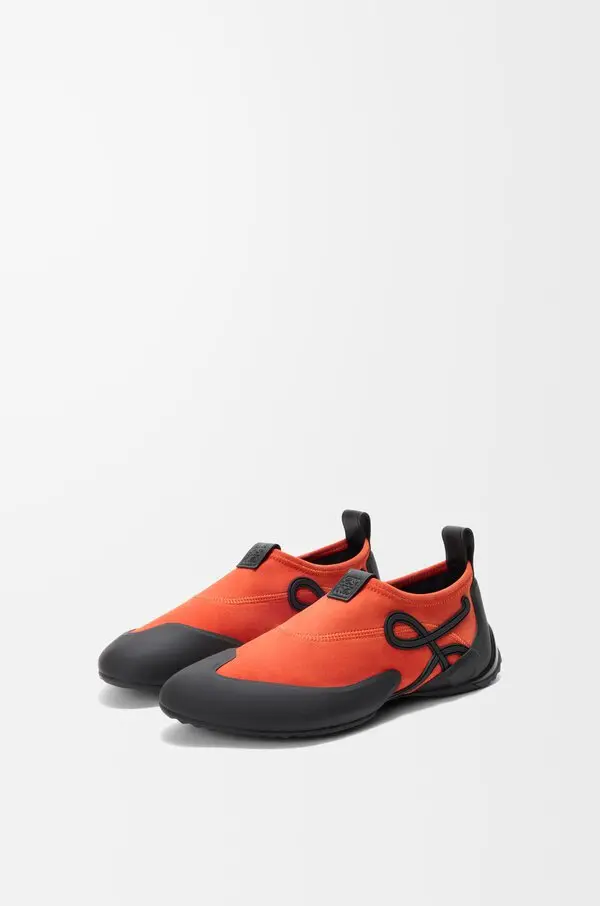 Loewe Grip Aqua Shoe - Deep Saffron/black