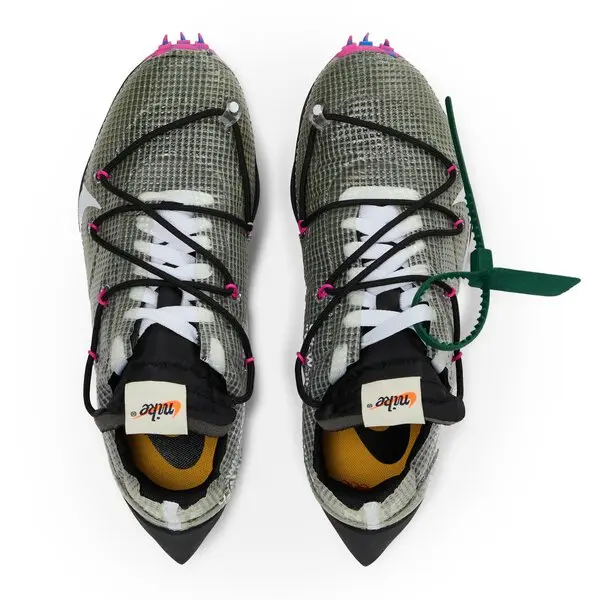 Off-White Mesh Fabric Racing Sneaker