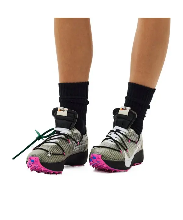 Off-White Mesh Fabric Racing Sneaker