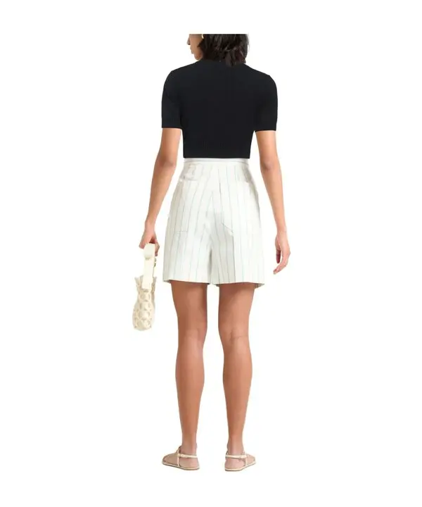 Sportmax Solid-color Short-sleeve Knit Top