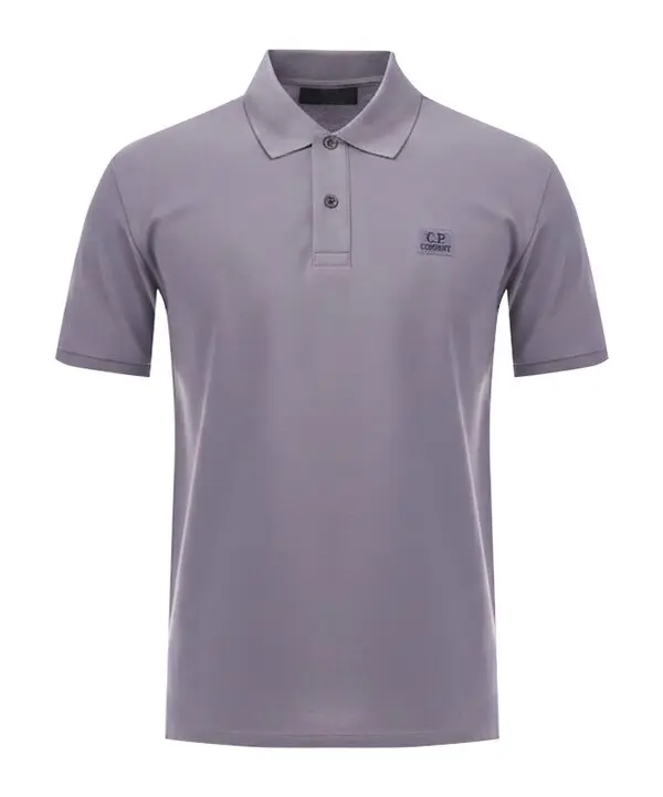 C.P. COMPANY Simple Short-sleeved Polo Shirt