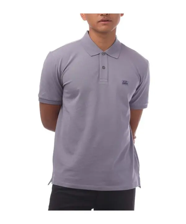 C.P. COMPANY Simple Short-sleeved Polo Shirt