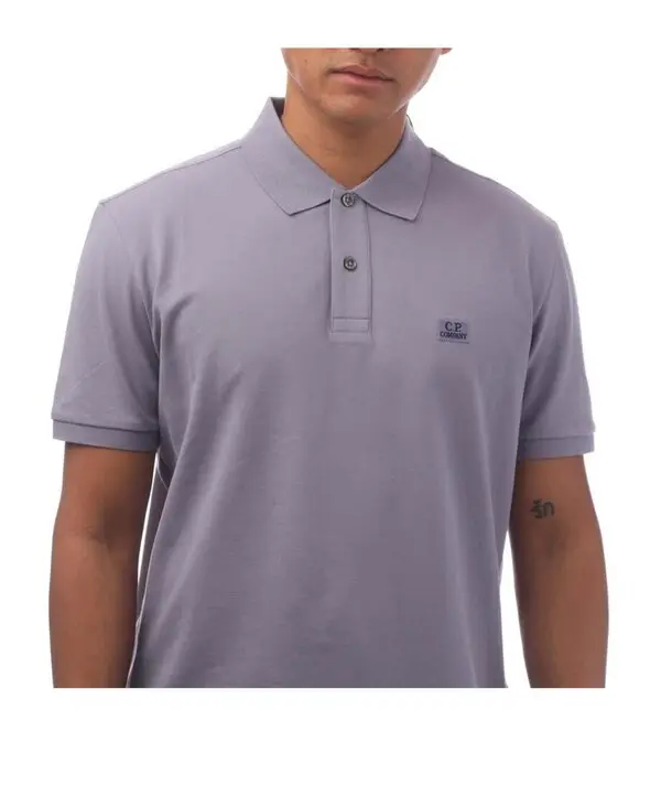 C.P. COMPANY Simple Short-sleeved Polo Shirt