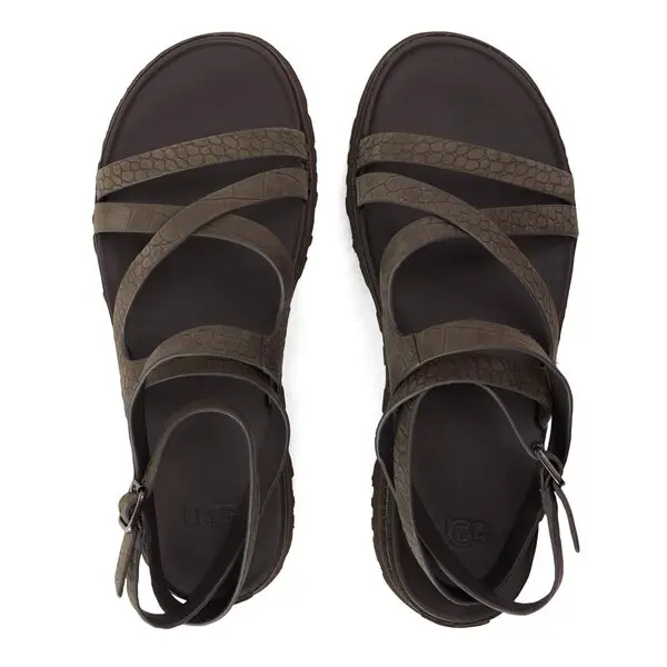 UGG Solid Color Flat Sandals