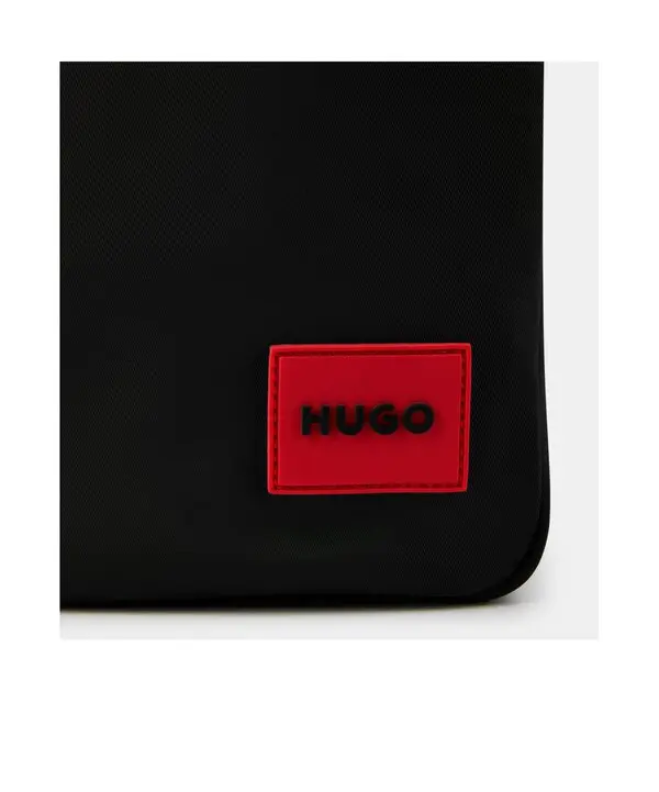 Hugo Boss Nylon Crossbody Reporter Bag