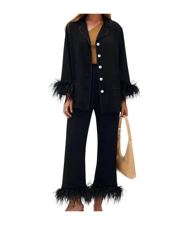Sleeper Retro Casual Suit - Black