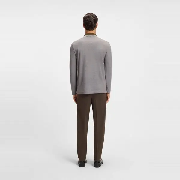 Hugo Boss Cotton Longsleeve Polo
