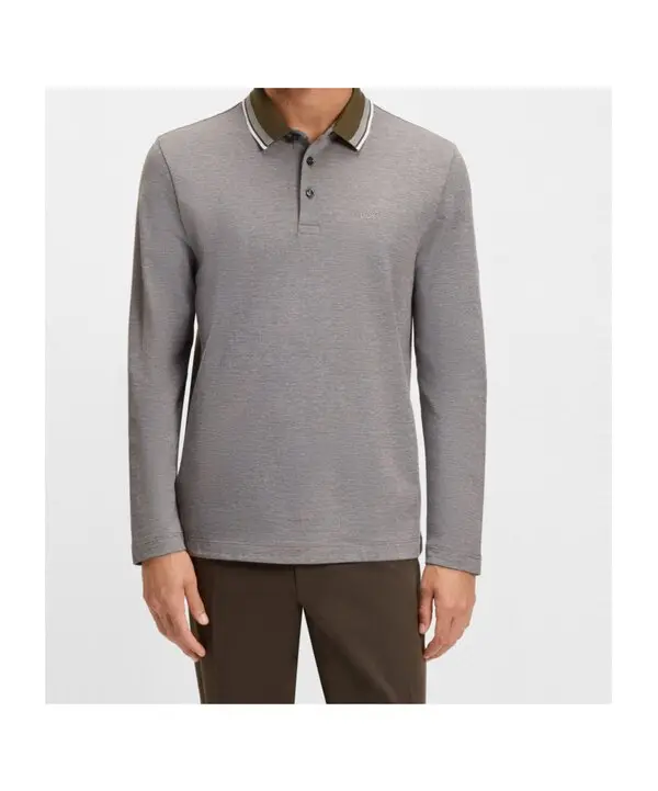Hugo Boss Cotton Longsleeve Polo