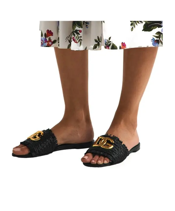 Dolce & Gabbana Solid Flat Shoes