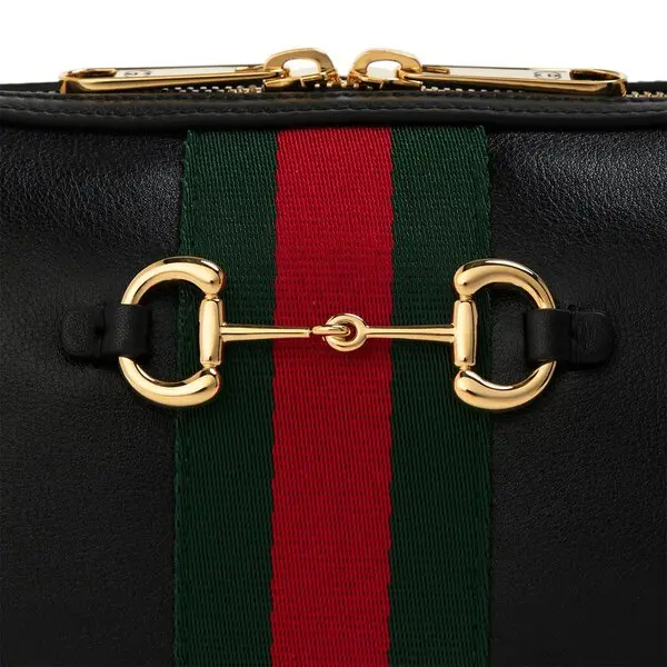 Gucci Grainedleather Barrel Bag