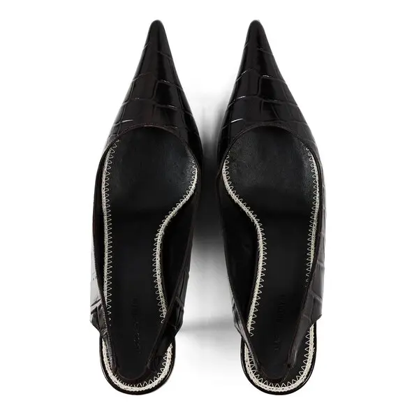 Fendi Patent Pointedtoe High Heels