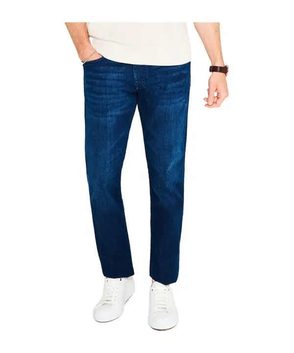 Hugo Boss Washed Straight Leg Jeans