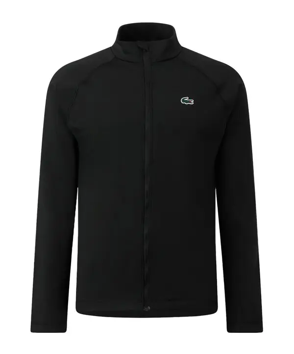 Lacoste Standcollar Zipup Jacket - Black