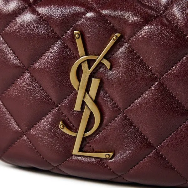 Saint Laurent Diamondquilted Handbag