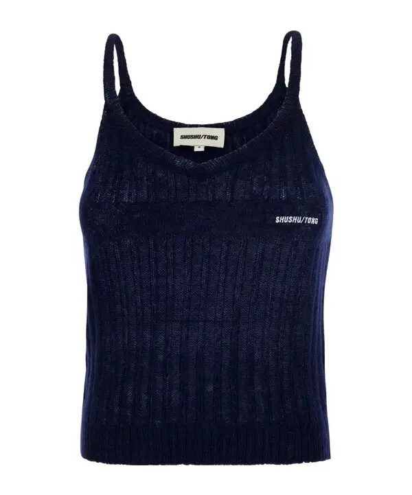 SHUSHU/TONG Knitted V-neck Camisole