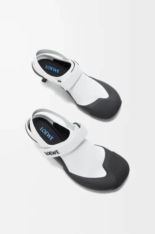 Loewe Dive Slingback In Stretch Calfskin
