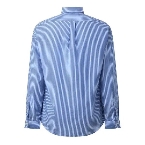Polo Ralph Lauren Verticalstripe Longsleeve Shirt - Blue