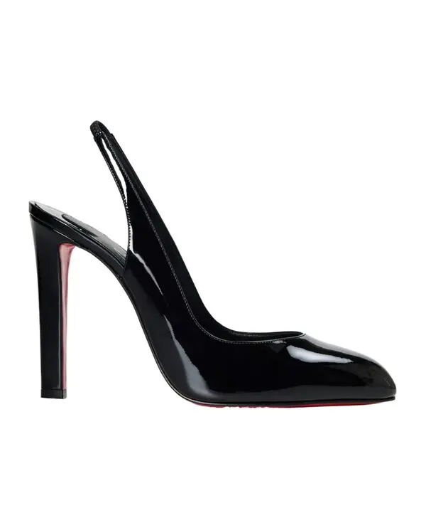 CHRISTIAN LOUBOUTIN Patentleather Slingback High Heels